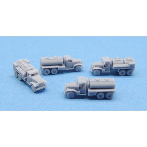 Black Cat Models AC350184c GMC CCKW 353 - Trucks, Water And Fuel Tankers (4 pcs)