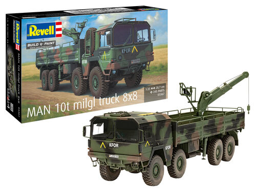 Revell 03367 MAN 10t Milgl Truck 8x8