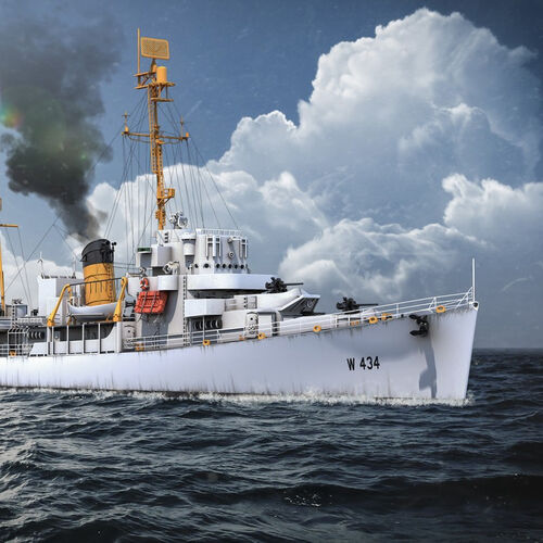 Black Cat Models 350008b Edsall Class Destroyer USCG Version