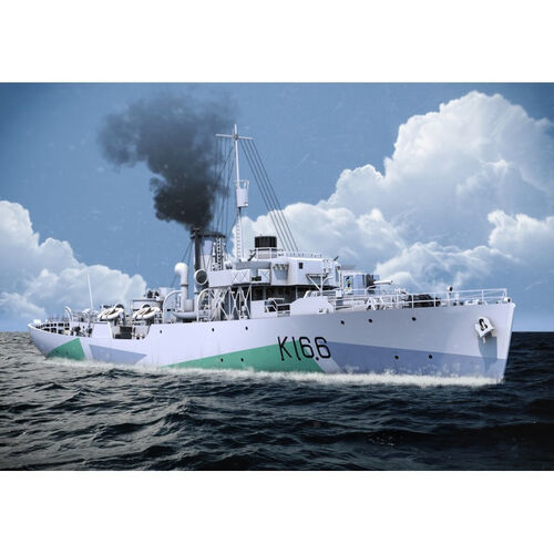 Black Cat Models 350016b HMCS Snowberry (K166) - Flower Class Corvette