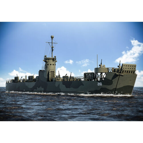Black Cat Models 350021b Landing Ship Medium (LSM) 20 mm Version