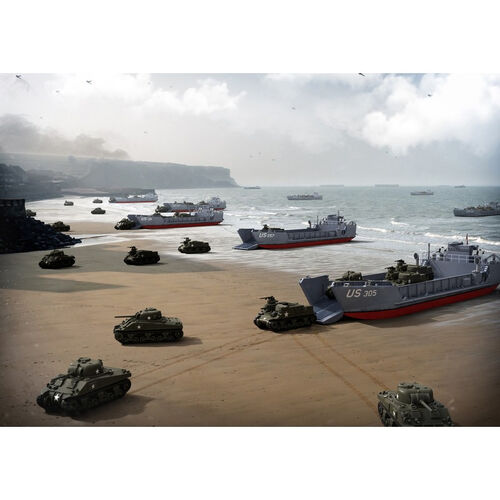 Black Cat Models 700001 Landing Craft Tank - LCT(5)