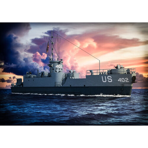 Black Cat Models 700004 Landing Craft Infantry Large LCI(L) - Center Ramp Version