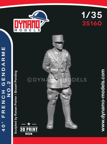 Dynamo-Models 35160 French Gendarme No.2 (1940 / 3D Printed)