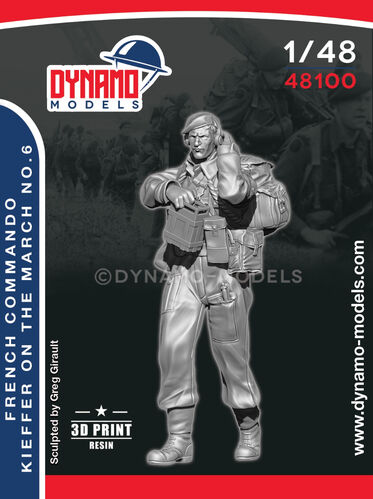 Dynamo-Models 48100 French Commando Kieffer Marching No.6 (3D Printed)