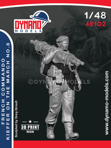 Dynamo-Models 48102 French Commando Kieffer Marching No.8 (3D Printed)