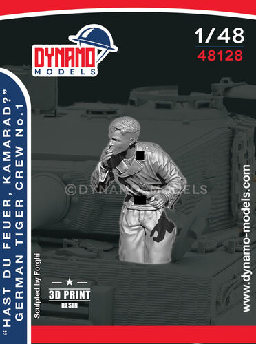 Dynamo-Models 48128 German Tiger Crew Sharing Cigarettes No.1 (3D Printed)