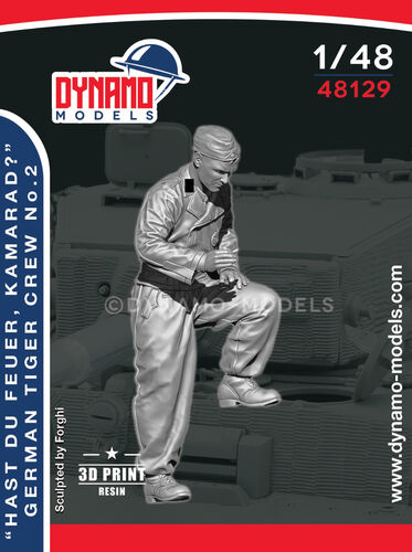 Dynamo-Models 48129 German Tiger Crew Sharing Cigarettes No.2 (3D Printed)
