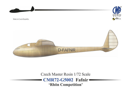 Czech Master Resin 72-G5002 Fafnir 2 'Rhön Competition'