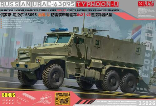 RPG-MODEL 35026 URAL-63095 Typhoon-U with 6S21 v2 Remote Weapon Station