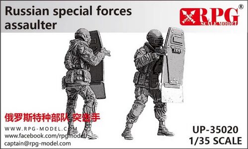 RPG-MODEL UP-35020 Russian Special Forces Assaulter (1 figure)