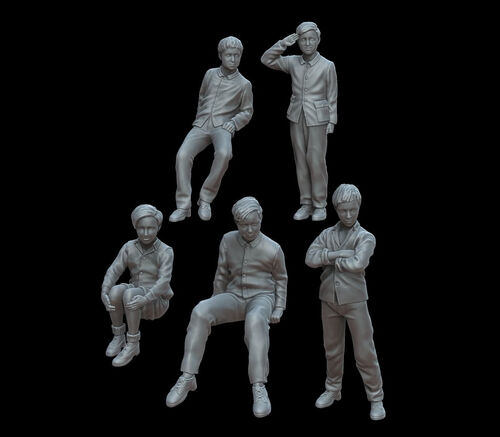 White Stork Miniatures F72133 Boys