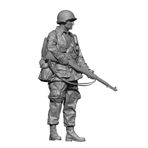 H3MODELS 48007 US WW2 Paratroopers - Rifleman (1 Figure)