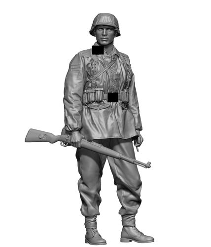 H3MODELS 48019 German WW2 Rifleman (1 Figure)