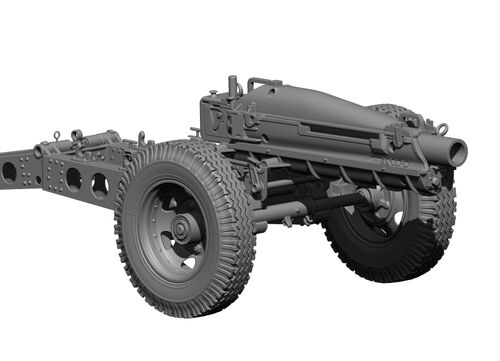H3MODELS 48067 US WW2 75 mm Howitzer