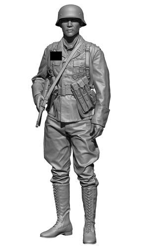 H3MODELS 48095 German WW2 DAK Officer (1 Figure)
