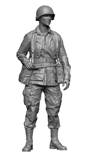 H3MODELS 48104 US WW2 Paratroopers - Doc (1 Figure)