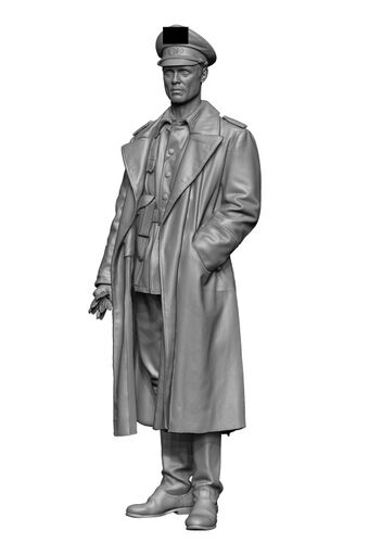 H3MODELS 48118 Wehrmacht WW2 Officer - Coat Version (1 Figure)