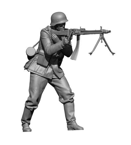 H3MODELS 35085 German WW2 Gunner (1 Figure)