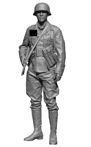 H3MODELS 35095 German WW2 DAK Officer (1 Figure)