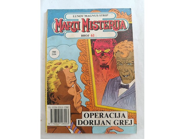Marti Misterija 61 Operacija Dorijan Grej