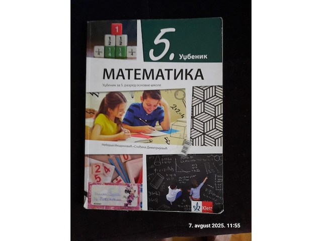 MATEMATIKA za 5.  KLETT