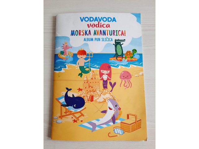 Vodavoda vodica album za slicice morska avanturica
