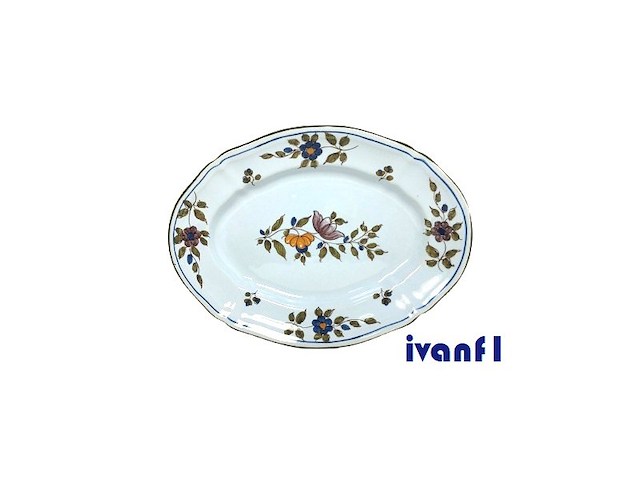 CERAMICA COOPERATIVA D`IMOLA - Mali majolika oval