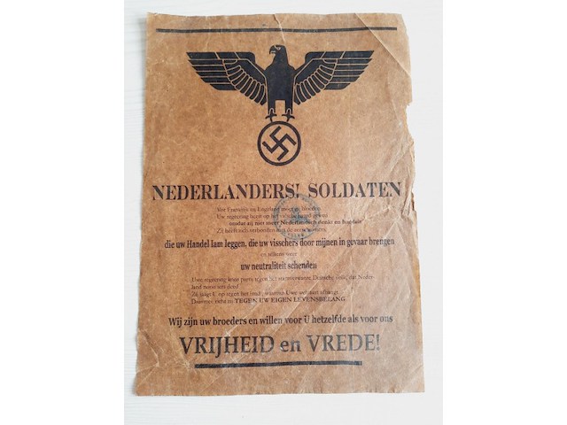 Nederlanders!  Soldaten