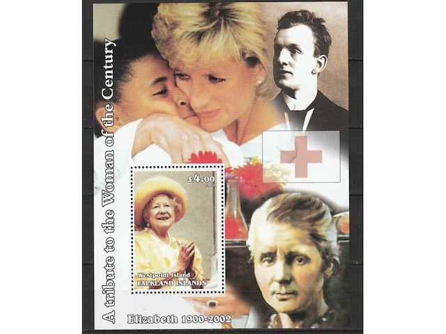 Falkland Islands - Queen Elizabeth - 2002 - MNH