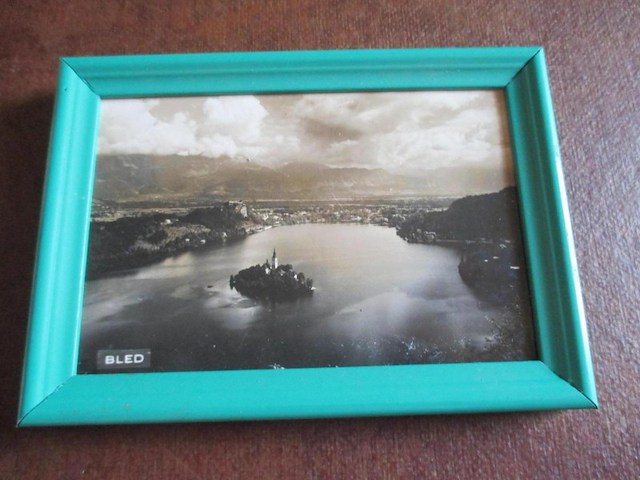 Bled panorama YU (1960) 17 X 12,5 cm.