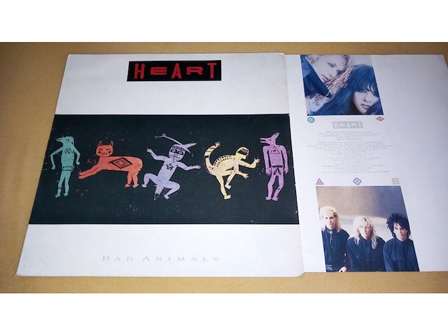 Heart - Bad Animals (LP, UK)