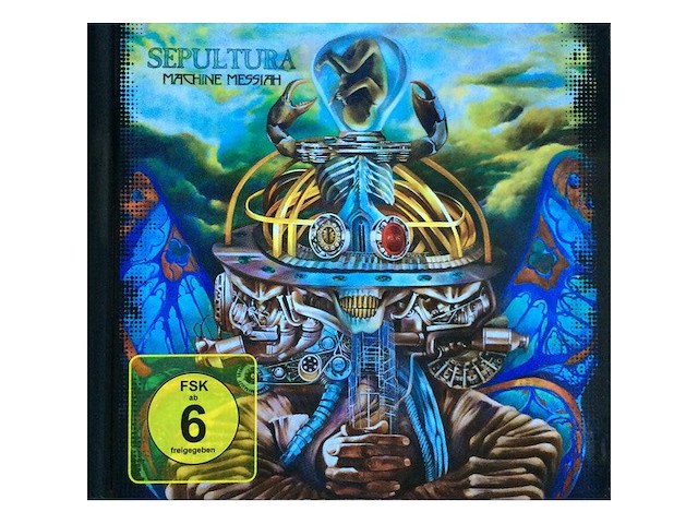 Sepultura - Machine Messiah (CD + DVD ) NOVO!!!