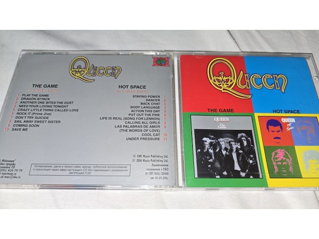 Queen - The game + Hot space