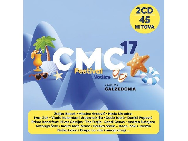 CMC FESTIVAL VODICE 17 2CD 45 HITOVA u Foliji