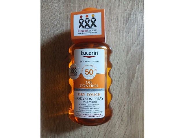 Eucerin Sun OilControlDryTouch sprej SPF50+ 200ml