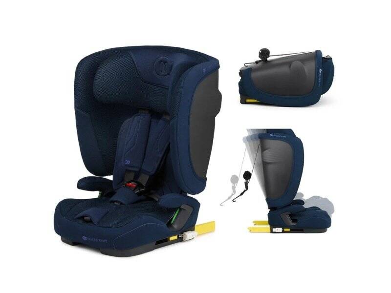 KINDERKRAFT AUTOSEDISTE FIX2GO I-SIZE 76-150CM NAVY