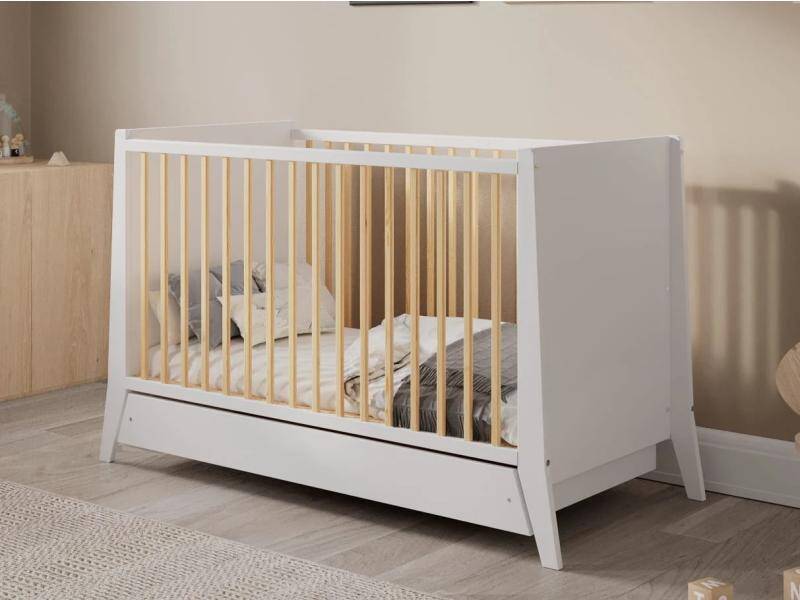 LETTINO LETTINO COSMO KREVETAC 120X60 WHITE PINE + FIOKA
