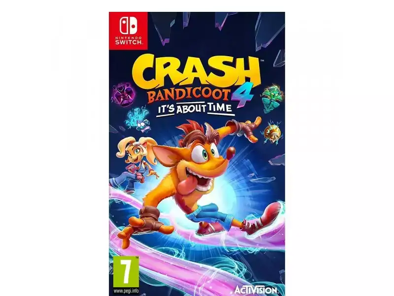 ACTIVISION BLIZZARD SWITCH CRASH BANDICOOT 4 IT’S ABOUT TIME