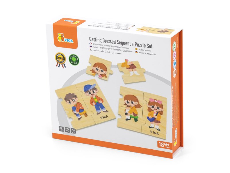 PERTINI VIGA PUZZLE OBLAČANJE – REDOSLED KORAKA