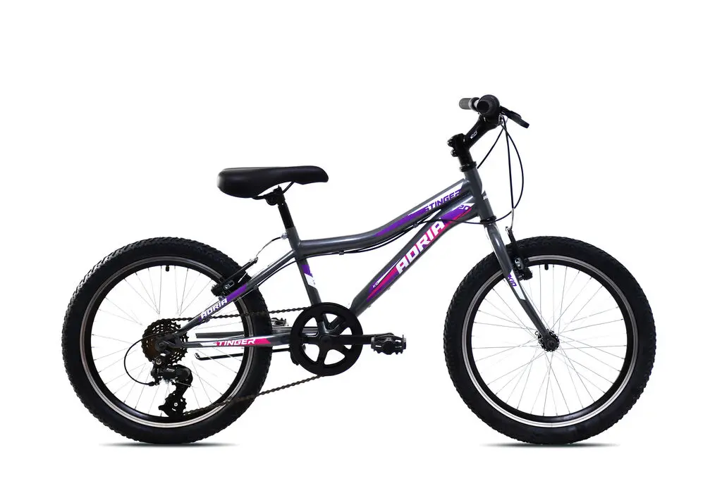 Adria Bicikl za decu Stinger, 20"/11", Sivi