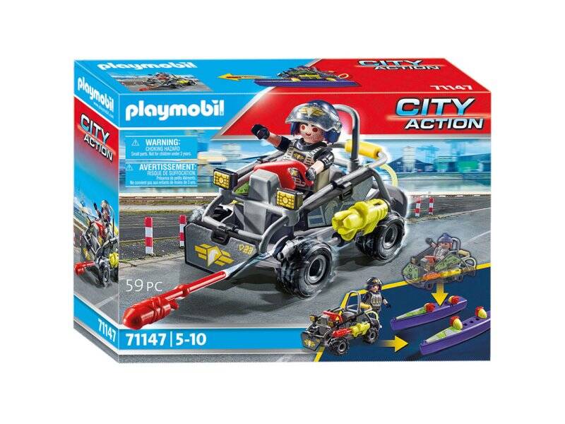 PERTINI PLAYMOBIL CITY ACTION VOZILO KVAD ZA PLAŽU