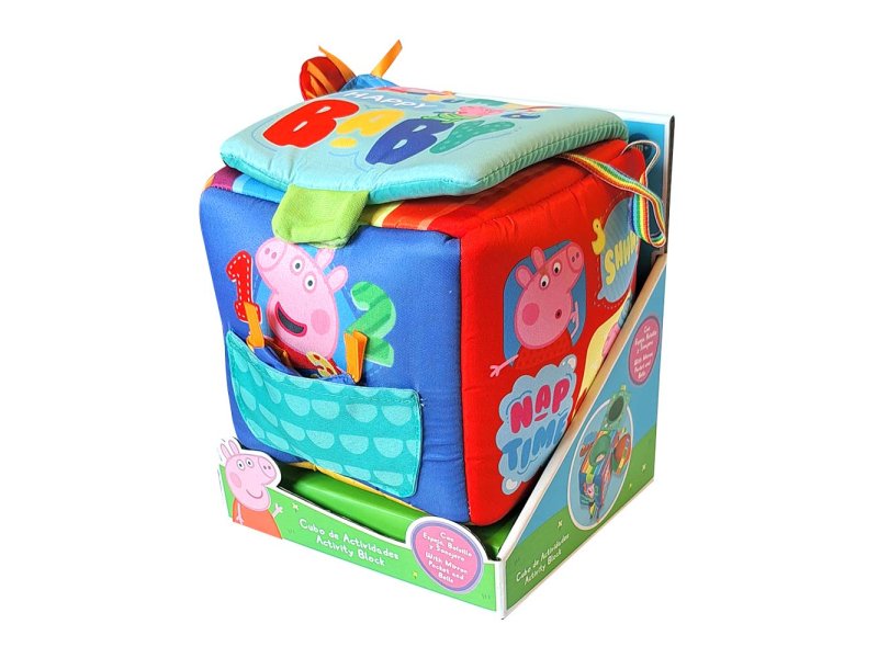 PERTINI PEPPA PRASE PLIŠANA AKTIVITI KOCKA