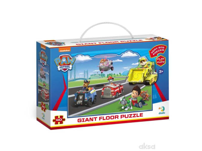 DODO VELIKE PODNE PUZZLE PAW PATROL