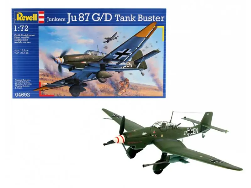 REVELL MAKETA JUNKERS JU87 G/D BUSTER
