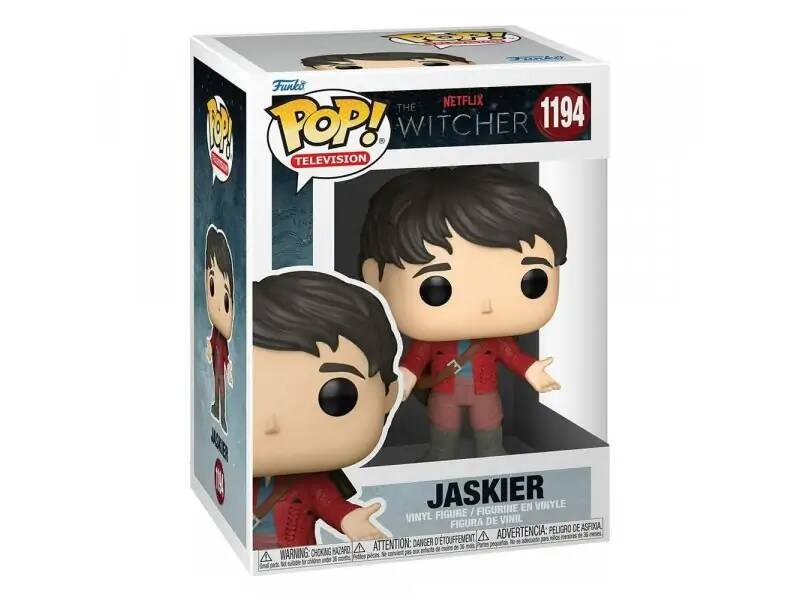 FUNKO WITCHER POP! VINYL – JASKIER (RED OUTFIT)