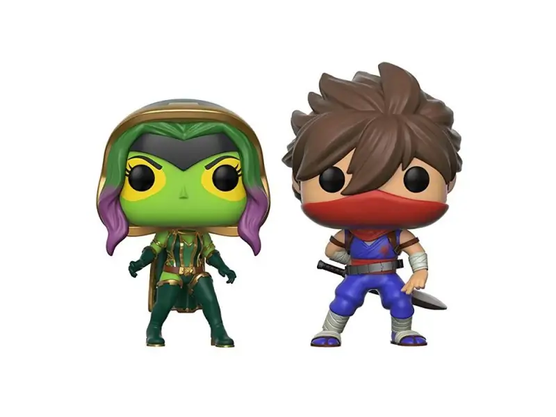 FUNKO CAPCOM VS MARVEL POP! VINYL 2-PACK GAMORA VS STRIDER