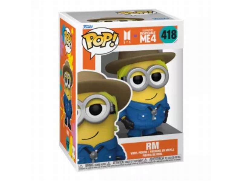FUNKO POP! ROCKS: MINIONS X BTS – RM