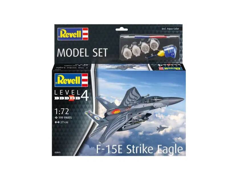 REVELL MODEL SET F-15E STRIKE EAGLE