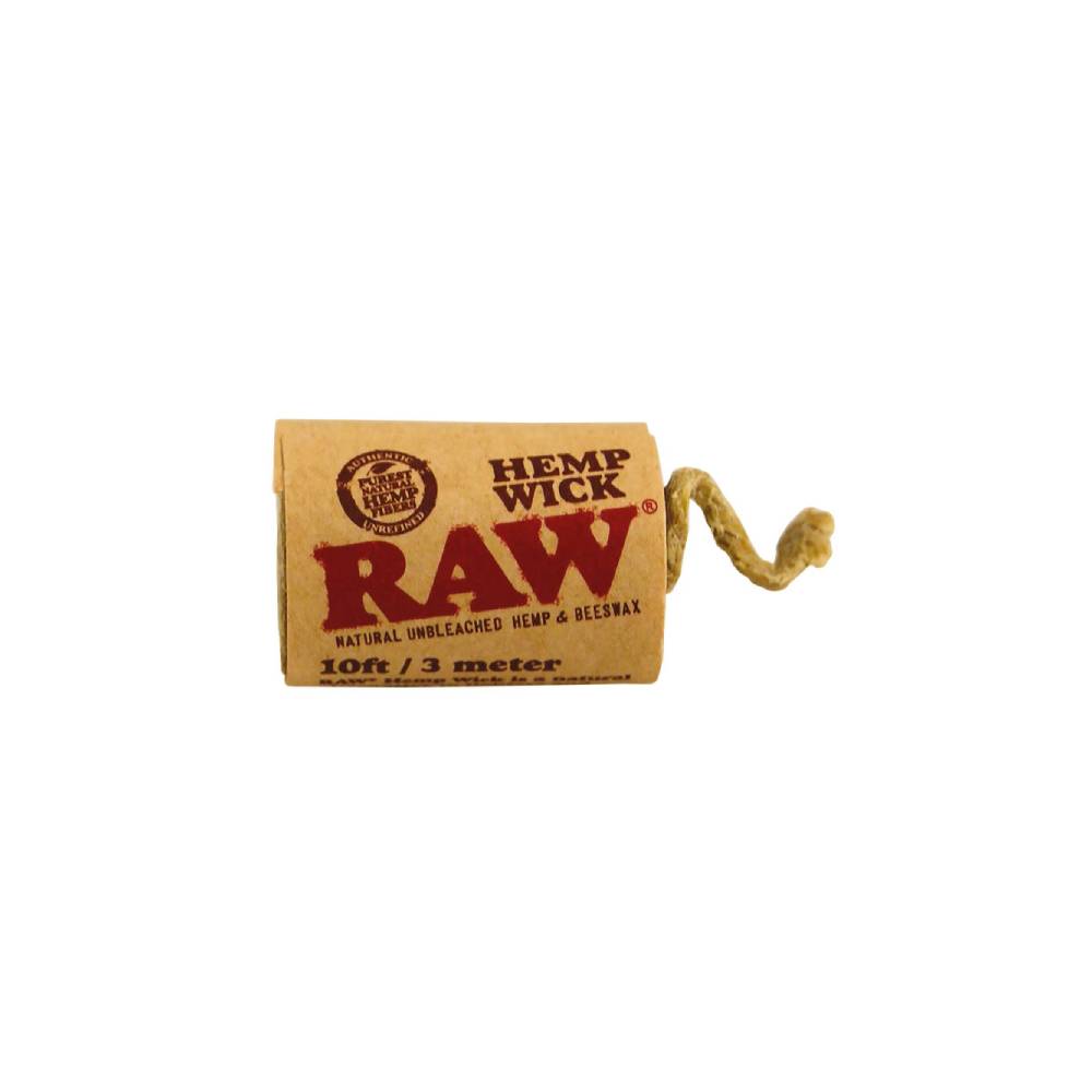 RAW HEMP WICK 300cm